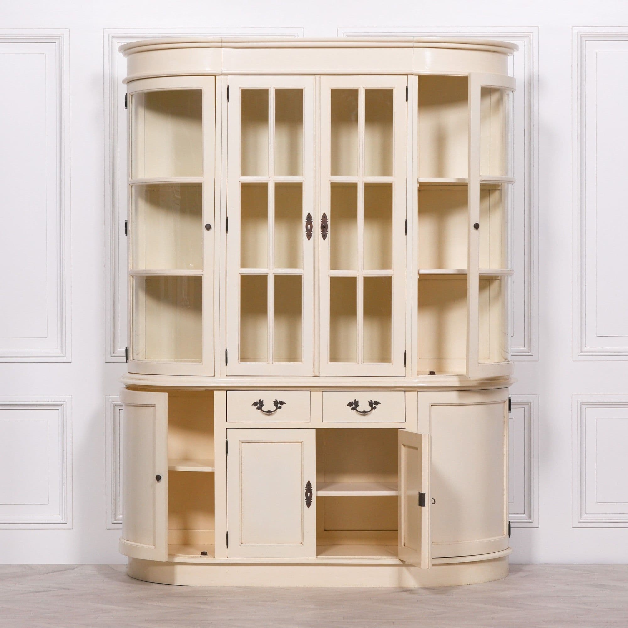 Large French Style Cream Dressing Table- Prestige French Furniture