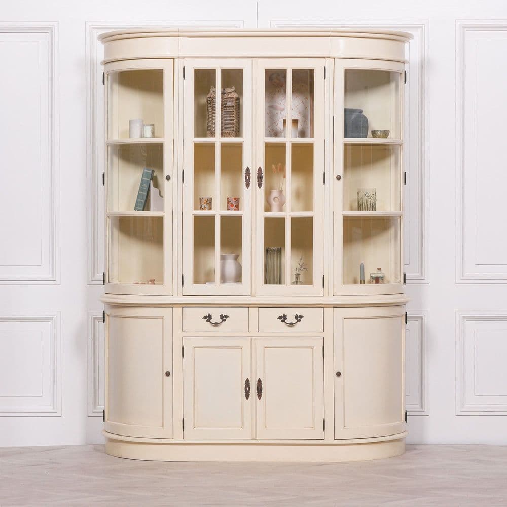 Large French Style Cream Dressing Table- Prestige French Furniture