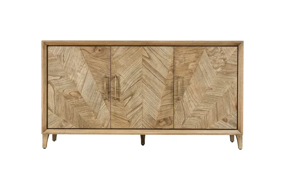 Lille Parquet Contemporary 3 Door Large Sideboard - Prestige French ...