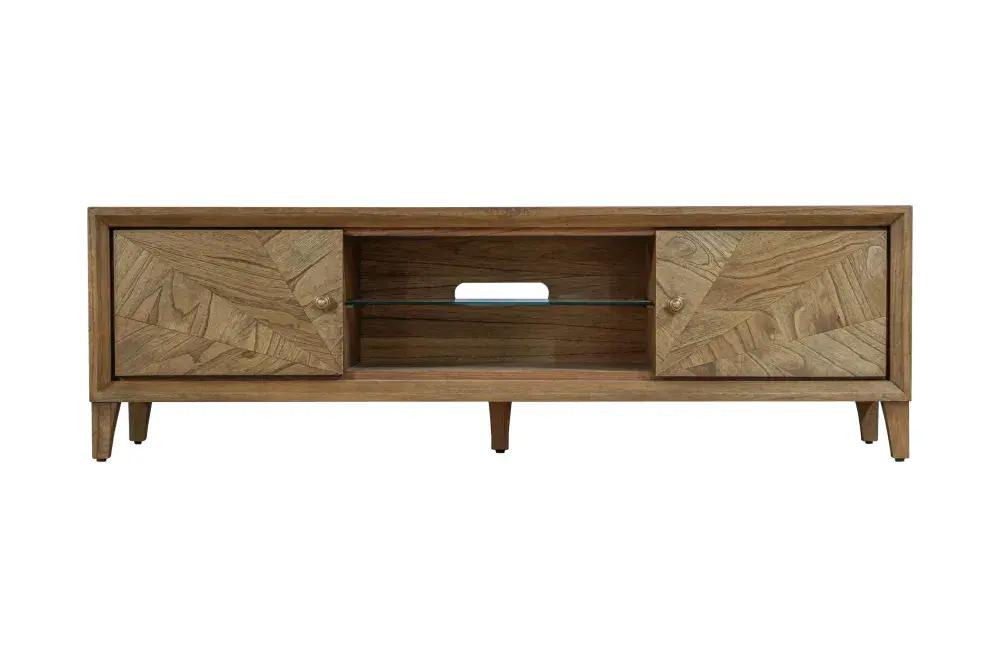 Lille Parquet Contemporary TV Cabinet with 2 Doors - Prestige French ...