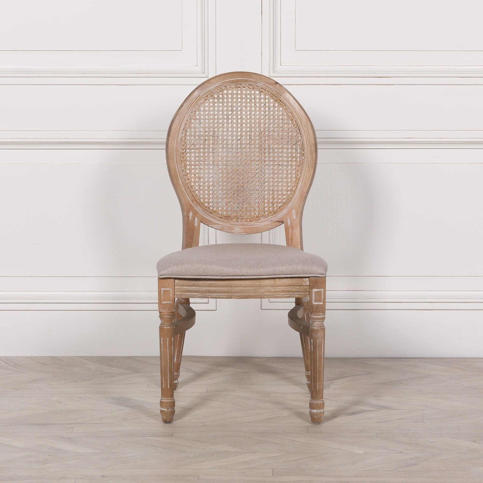 Louis Oval Back French Style Dining Chair - Prestige French Furniture