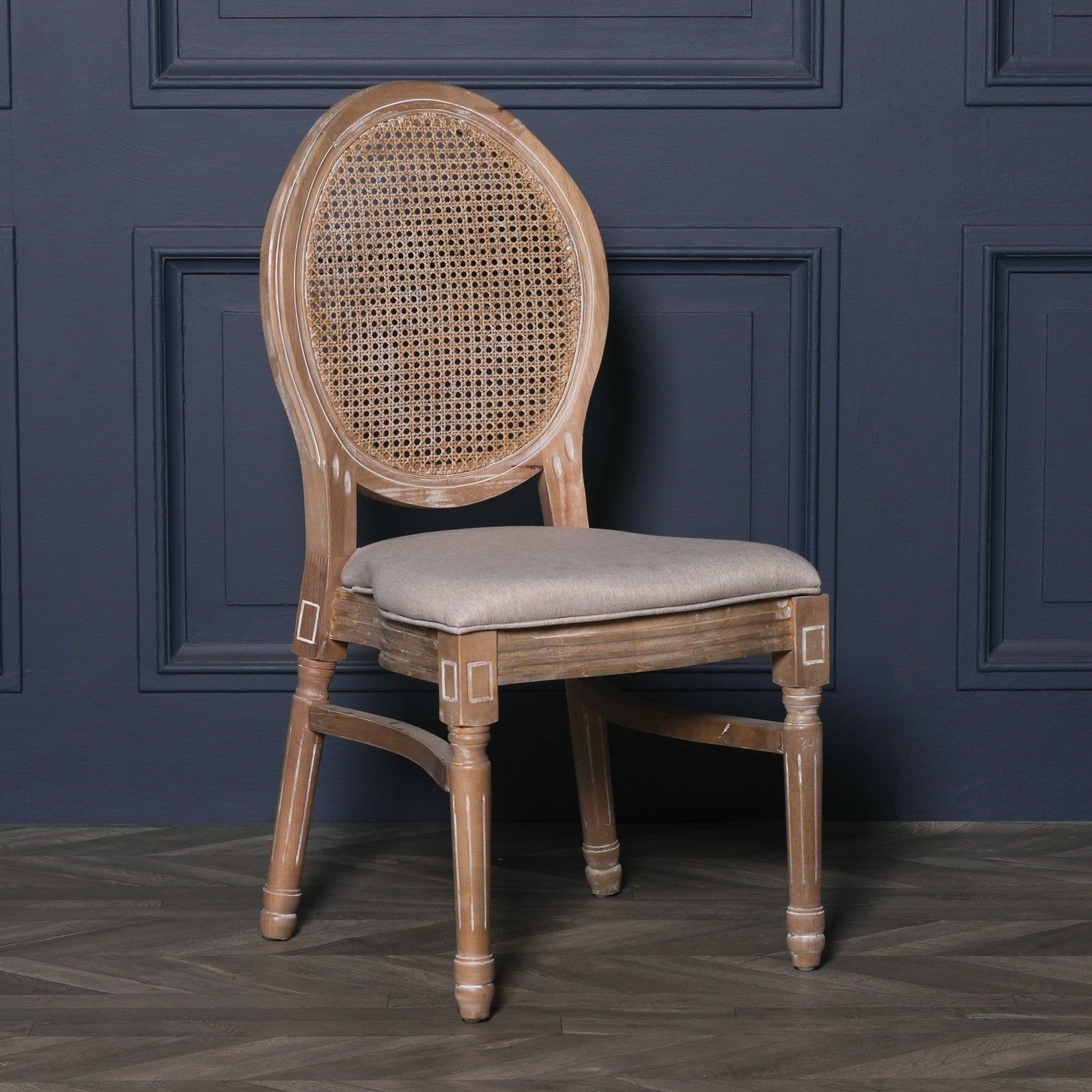 Louis Oval Back French Style Dining Chair - Prestige French Furniture