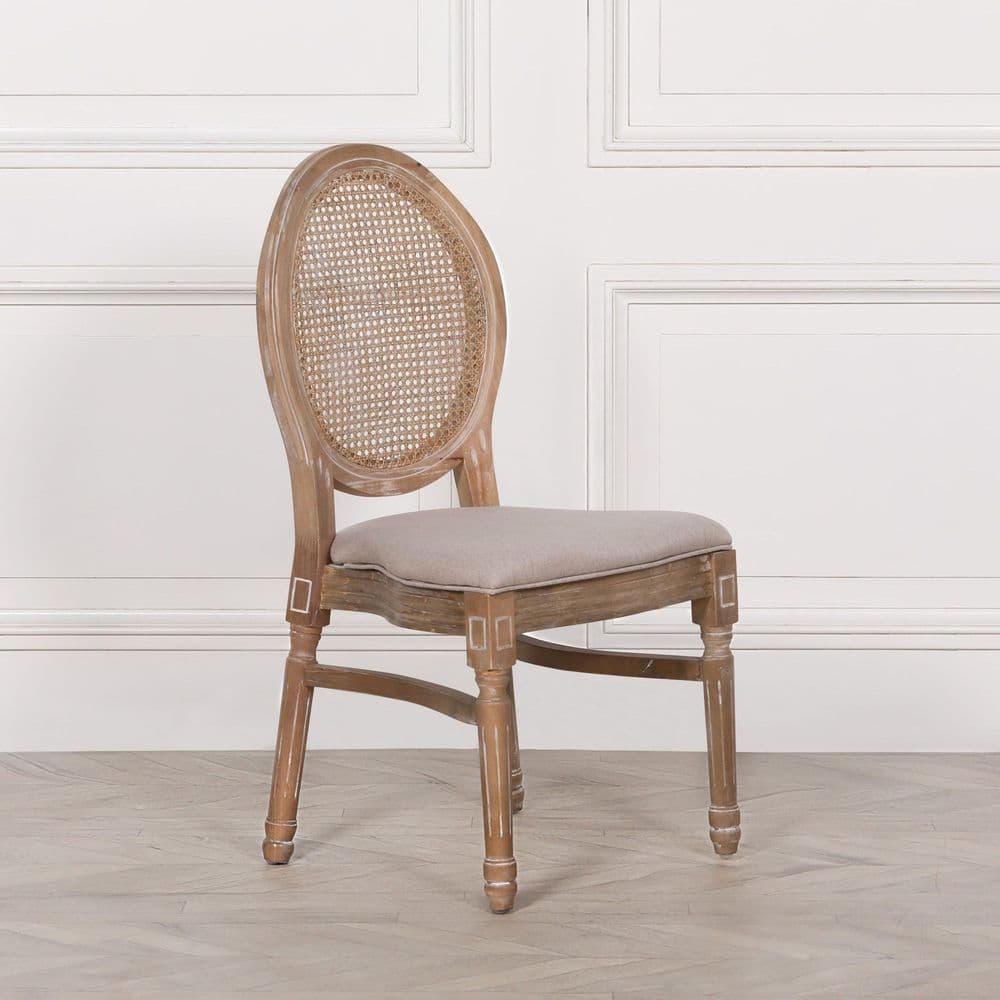 Louis Oval Back French Style Dining Chair - Prestige French Furniture