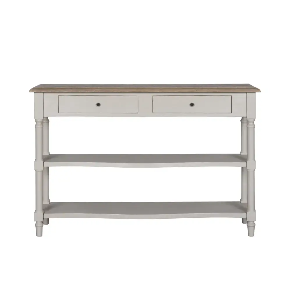 Lyon Contemporary Light Grey French Console Table - Prestige French ...