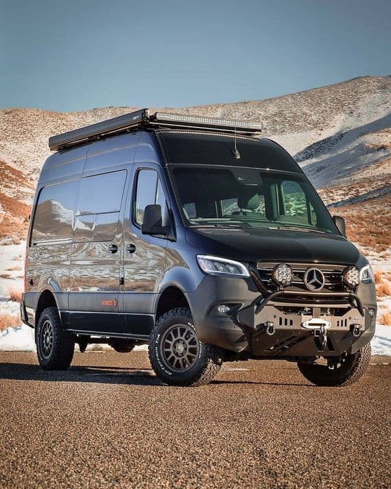 CAtuned Off-Road Hammerhead winch Bumper MB Sprinter 2019