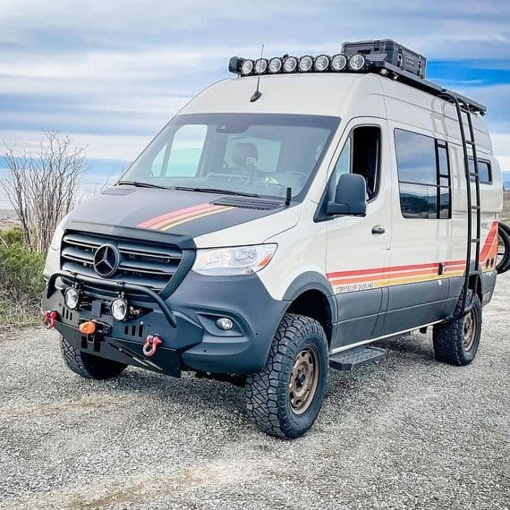 CAtuned Off-Road Hammerhead winch Bumper MB Sprinter 2019