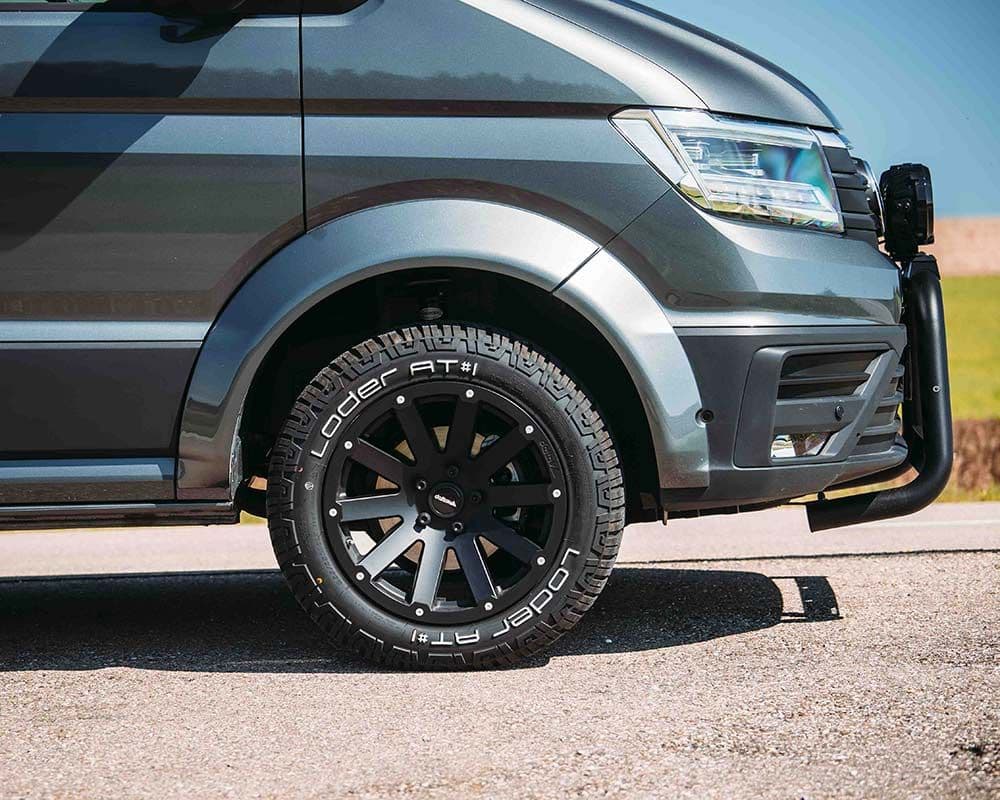 Delta4x4 Wheel Arch flares fro VW Crafter / MAN TGE