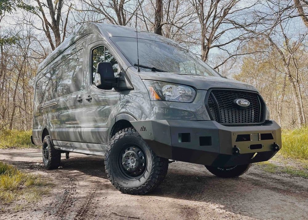 Ford Transit 2020 onward Front Bumper no light bar