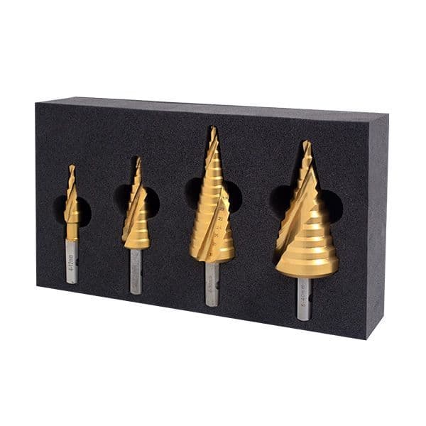 HMT VersaDrive Step Drill Bit Set 12 22 30 40mm