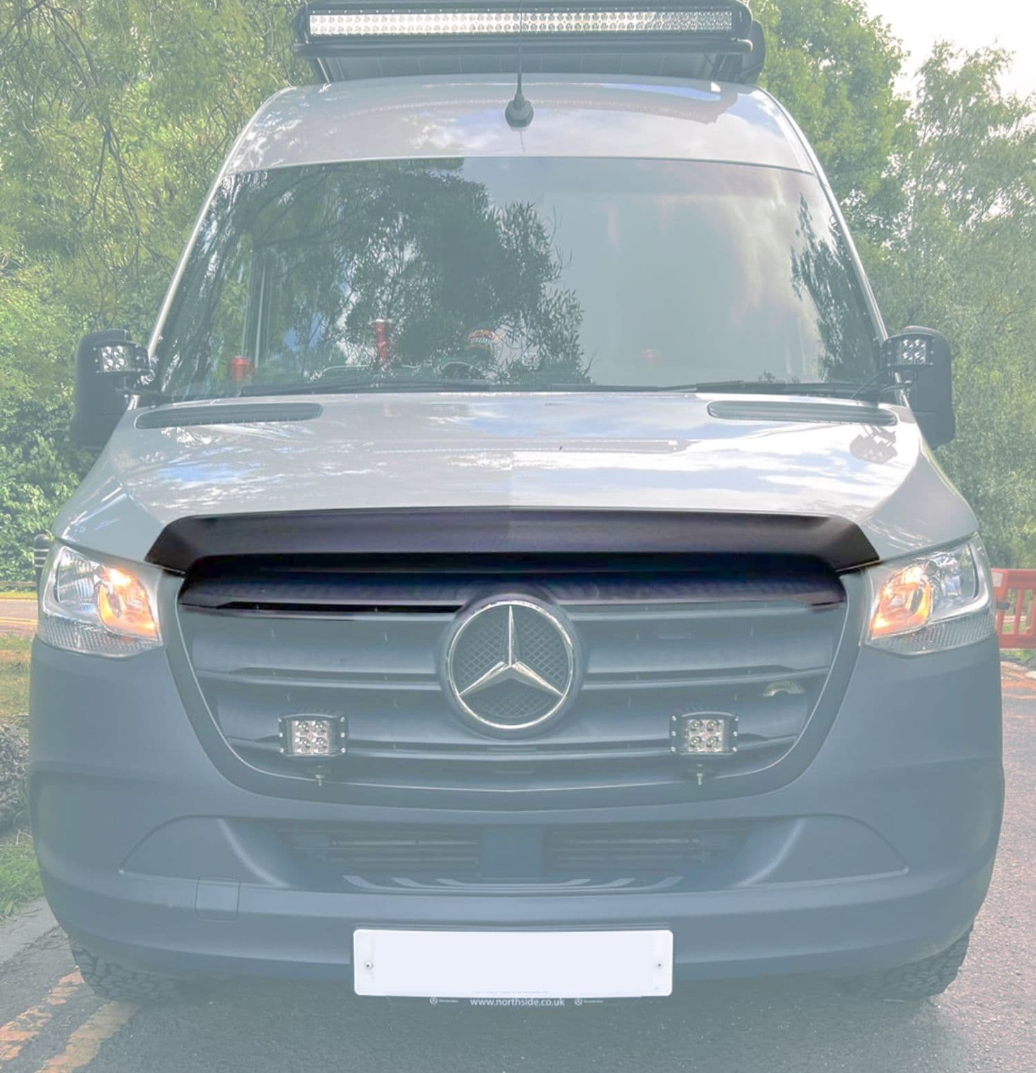 TERRAWAGEN 2019 onward Mercedes Sprinter Aero hood spoiler