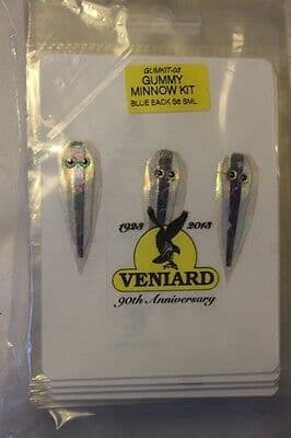Fly Tying Veniard Gummy Minnow Three Colours and Sizes
