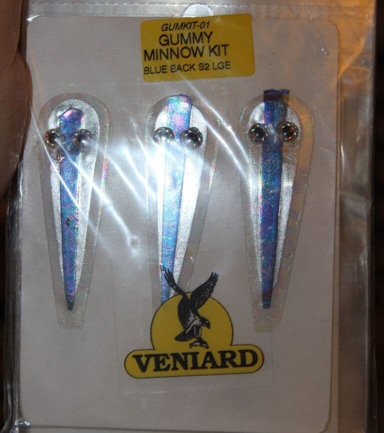 Fly Tying Veniard Gummy Minnow Three Colours and Sizes