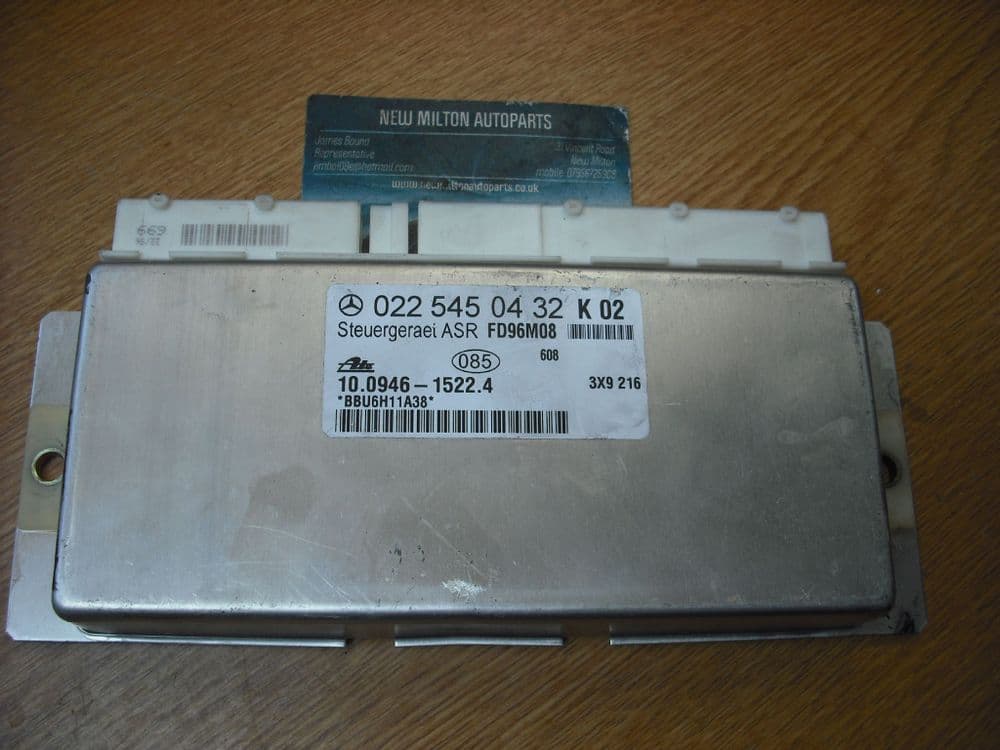0225459432 k02 MERCEDES BENZ R170 W230 ESP ASR BRAKE CONTROL CONTROL ...