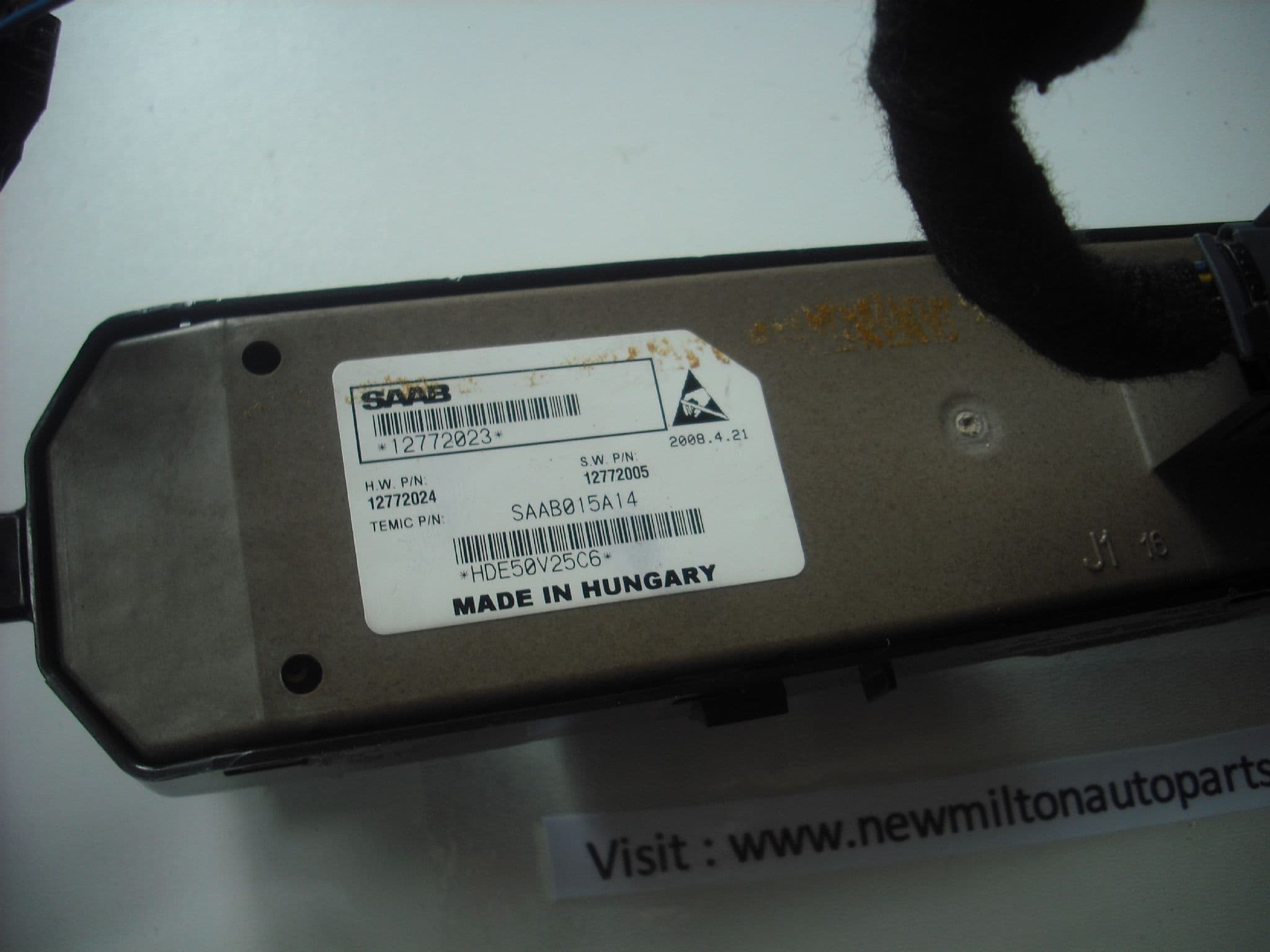 12772023 SAAB 93 9-3 DRIVERS DOOR ELECTRIC WINDOW SWITCH PACK
