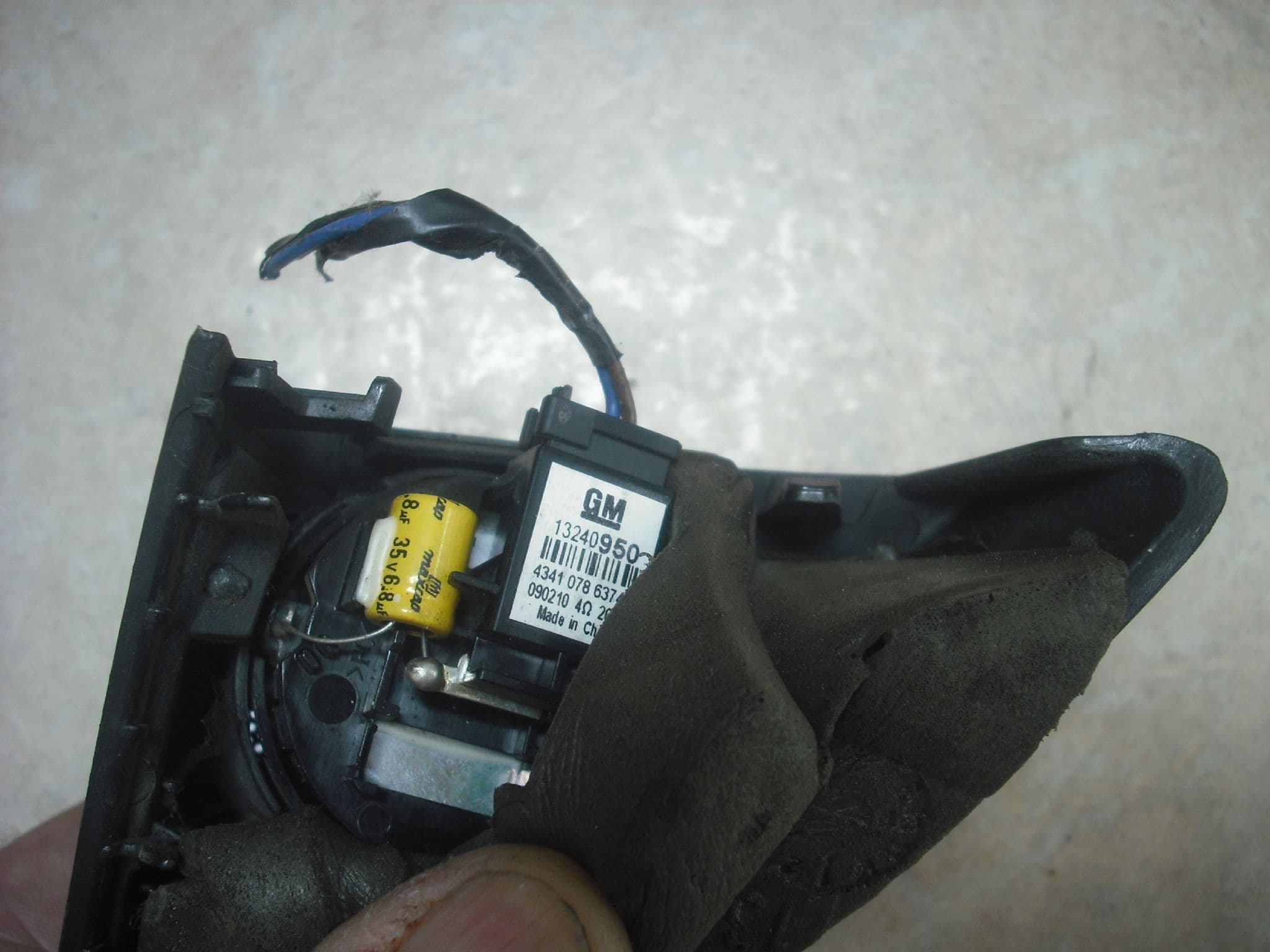 13240950 VAUXHALL INSIGNIA MK1 FRONT DOOR SPEAKER TWEETER LEFT SIDE