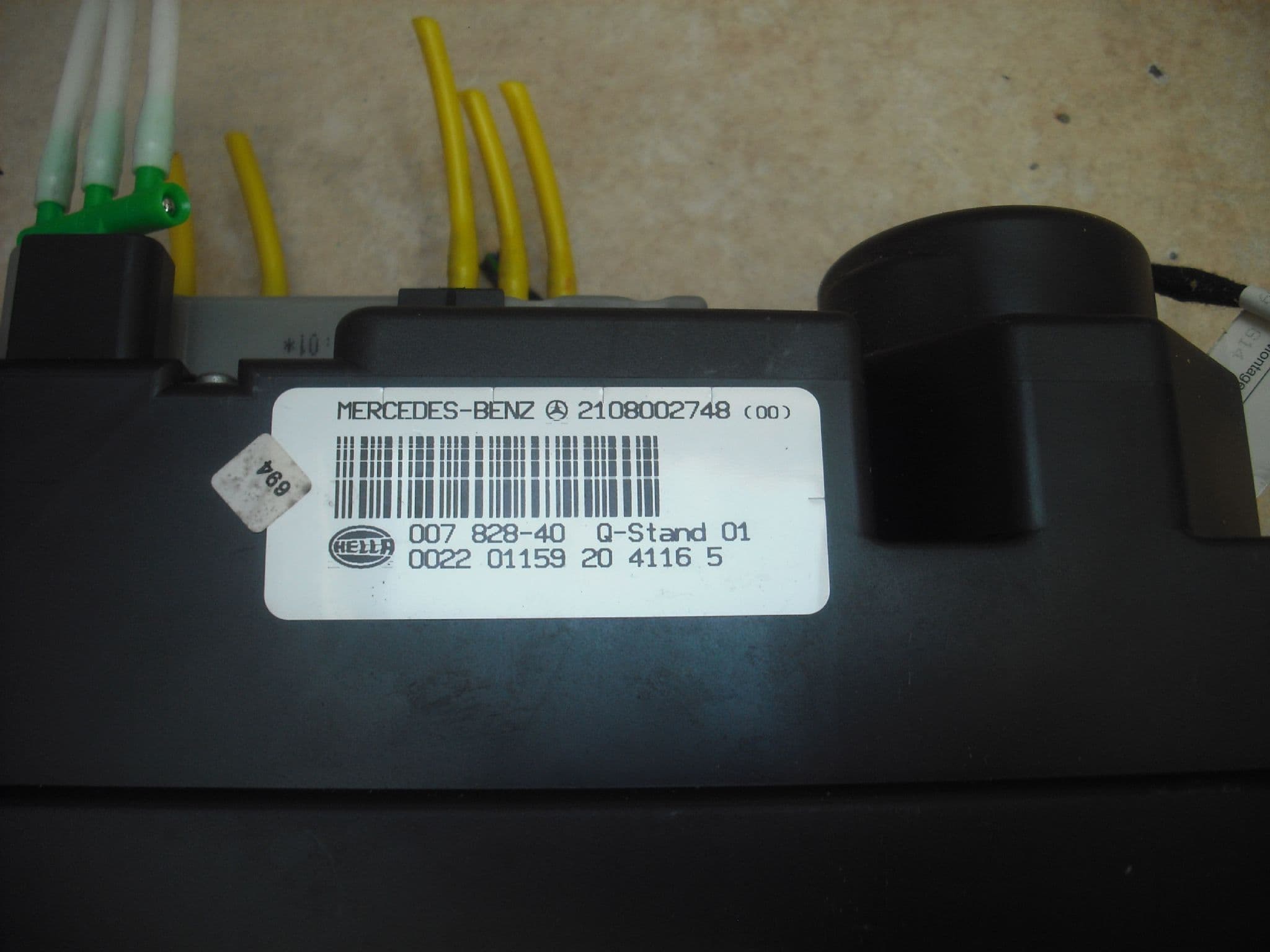 2108002748 MERCEDES BENZ W202 C CLASS DOOR LOCK CENTRAL LOCKING PUMP ...