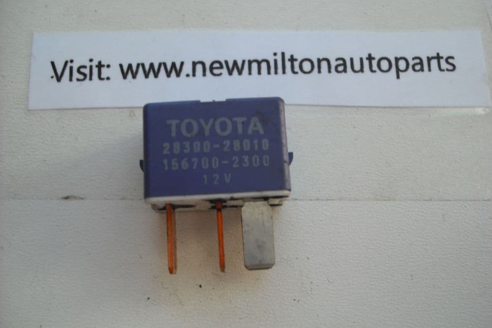 28300-28010 156700-2300 TOYOTA YARIS SMALL PURPLE RELAY