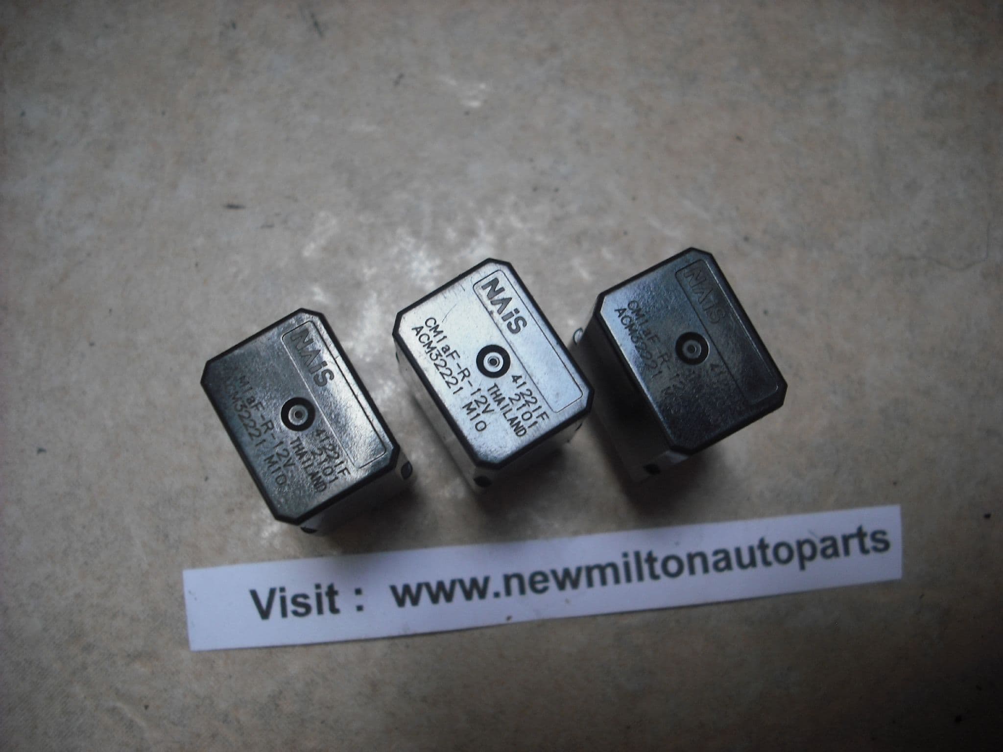 3 GENUINE HONDA CIVIC MK7 2000-2005 RELAYS CM1 aF-R-12V ACM32221 M10