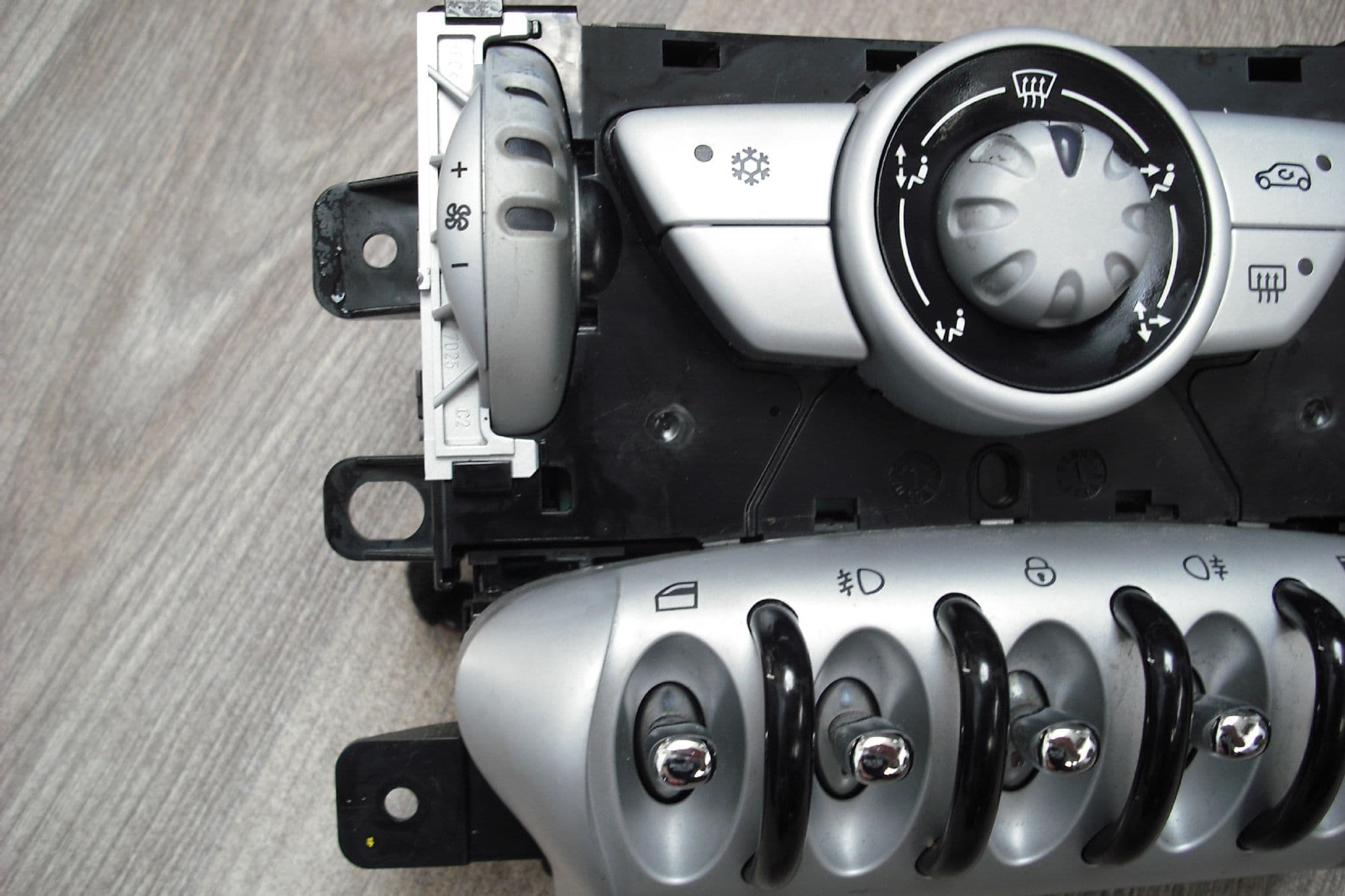 3454081 MINI COOPER ONE HEATER CLIMATE CONTROL PANEL