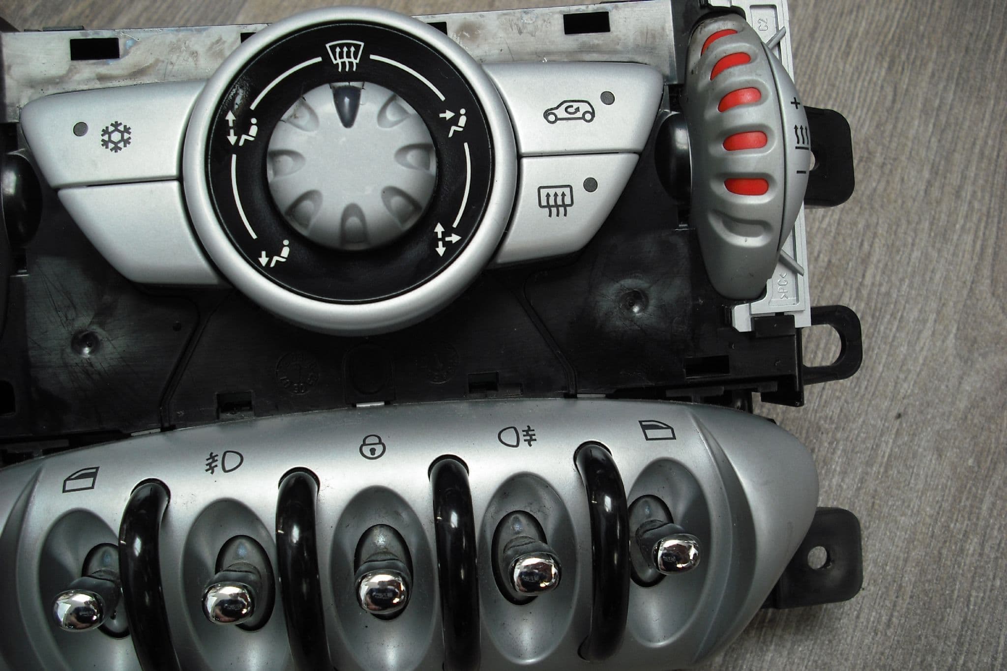 3454081 MINI COOPER ONE HEATER CLIMATE CONTROL PANEL