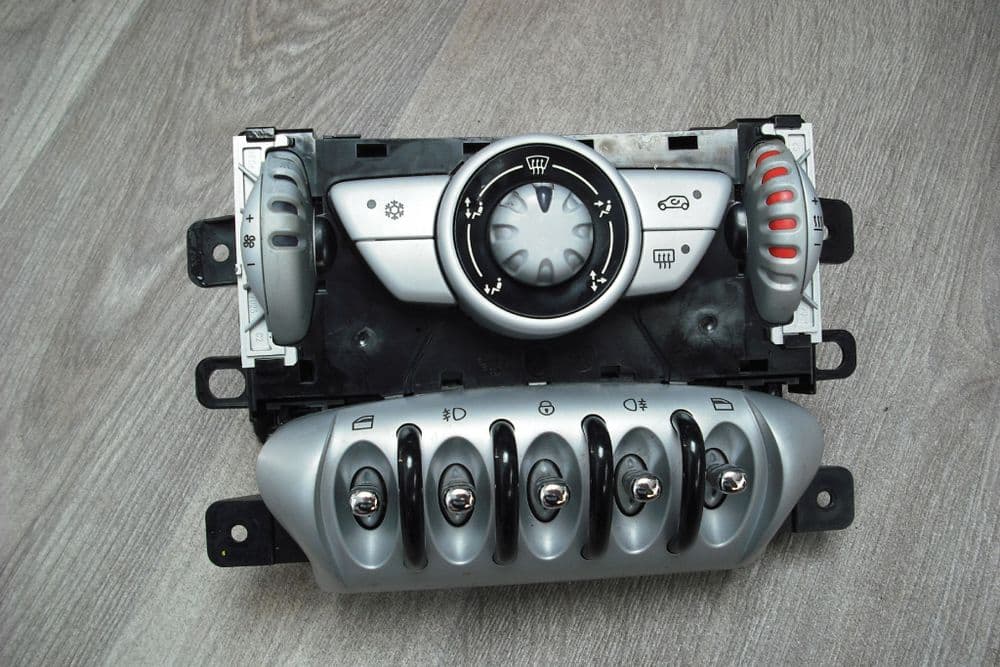 3454081 MINI COOPER ONE HEATER CLIMATE CONTROL PANEL