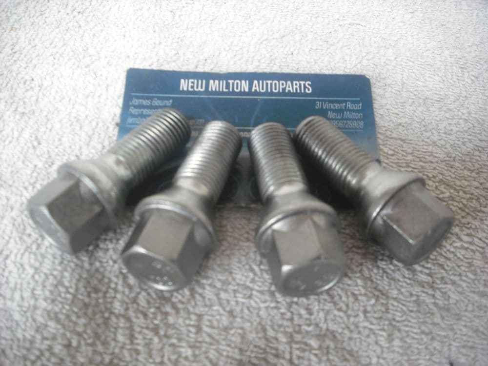 4 X GENUINE AUDI A3 1997-2003 ALLOY WHEEL BOLTS