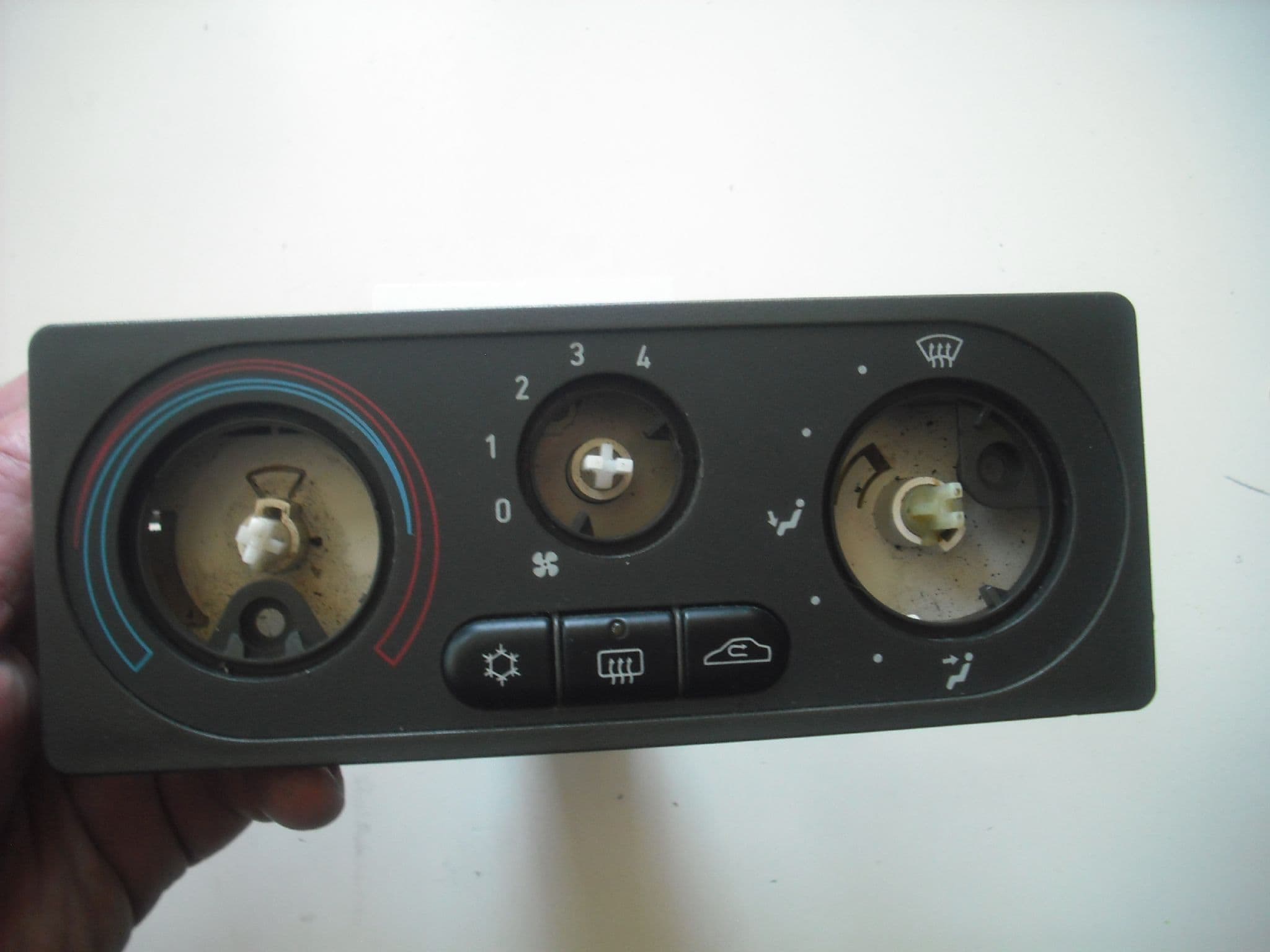 47 55 559 SAAB 93 A/C HEATER CONTROL PANEL