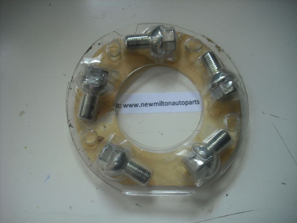 5 GENUINE MERCEDES BENZ R170 SLK WHEEL BOLTS