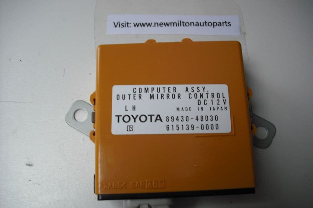 89430-49030 615139-0000 LEXUS RX400H FRONT LEFT DOOR MIRROR CONTROL MODULE