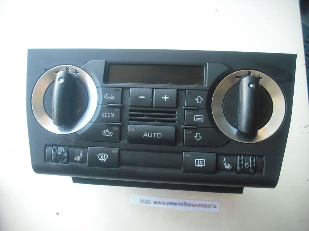 8P0820043AD AUDI A3 8P ACC A/C AUTO CLIMATE CONTROL HEATER PANEL
