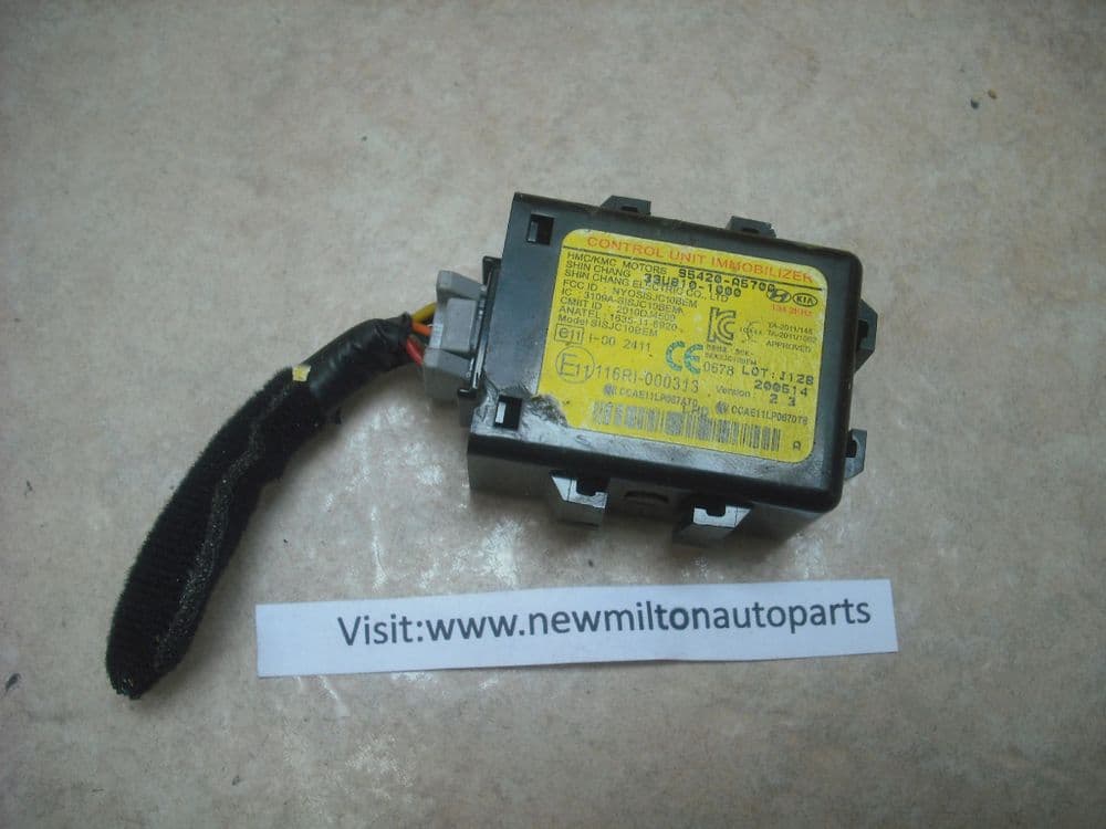 95420-A5700 HYUNDAI I30 IMMOBILISER CONTROL UNIT