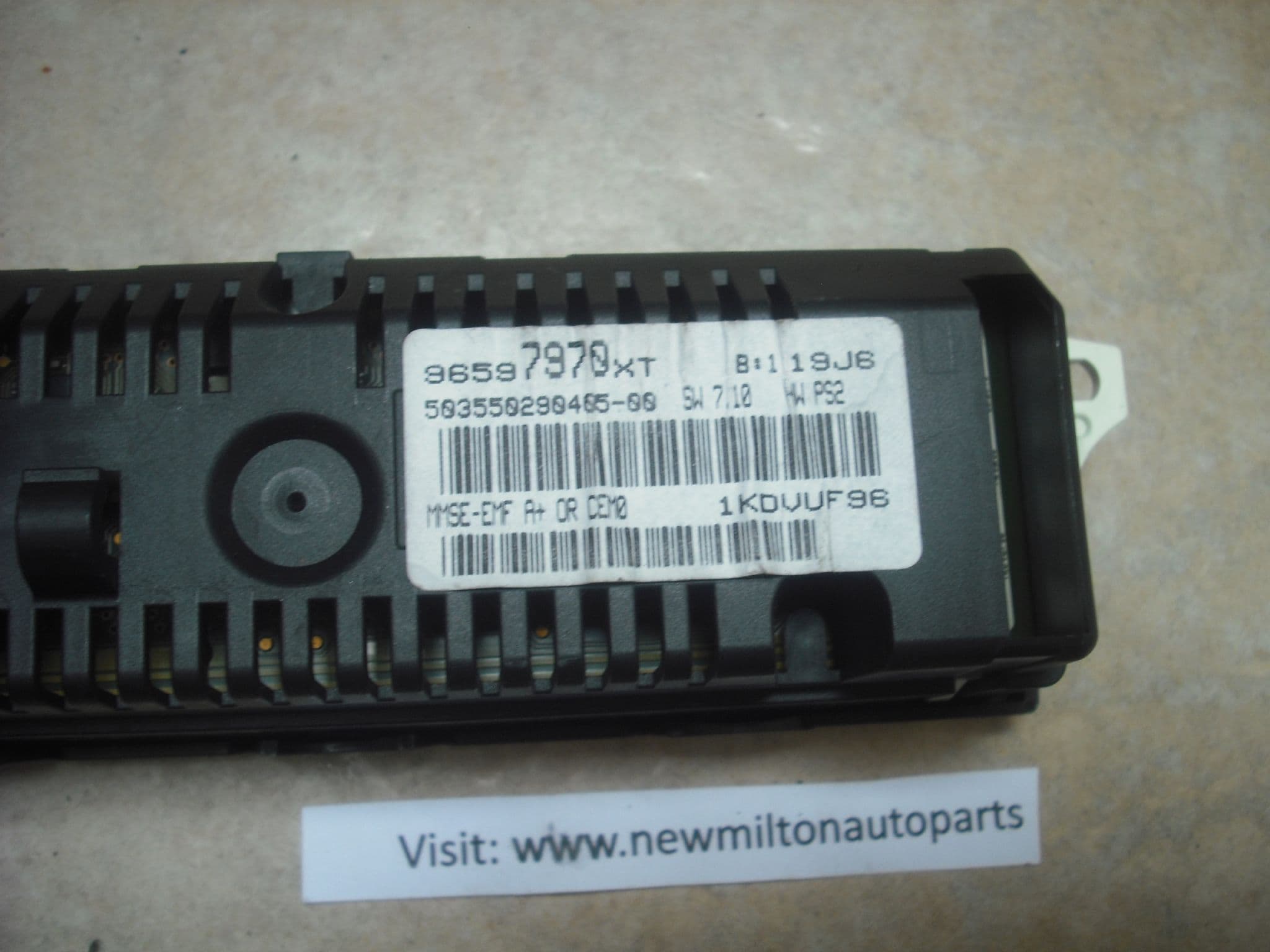 96597970XT CITROEN C2 C3 MULTIFUNCTION DISPLAY SCREEN