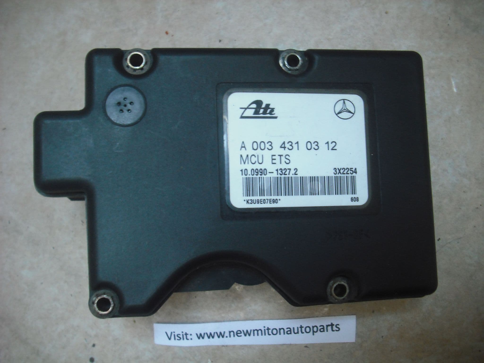 A 003 431 03 12 MERCEDES W203 C CLASS SLK R170 ABS PUMP CONTROL MODULE