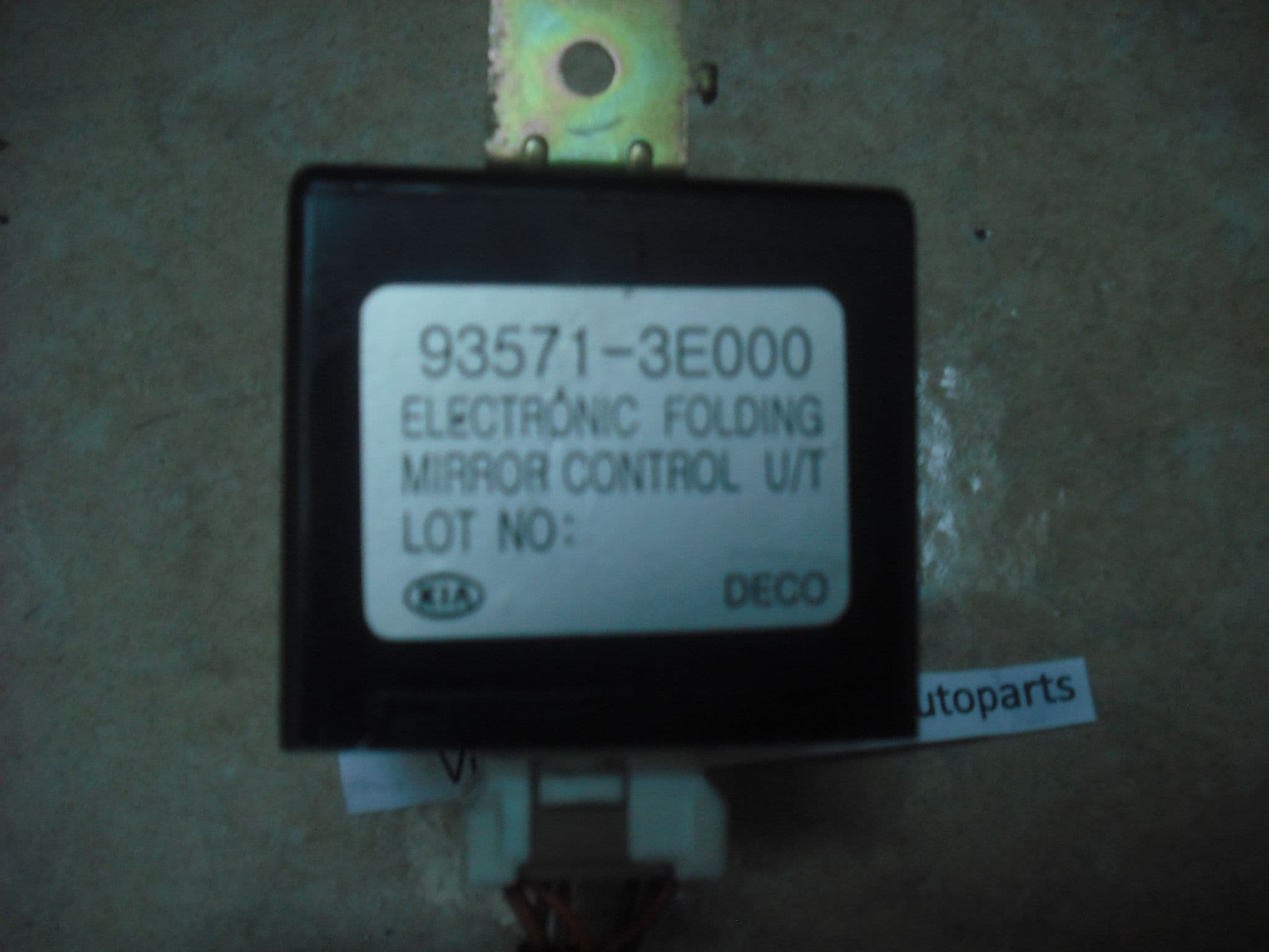 A GENUINE KIA SORENTO ELECTRIC FOLDING POWER FOLD DOOR MIRROR CONTROL ...