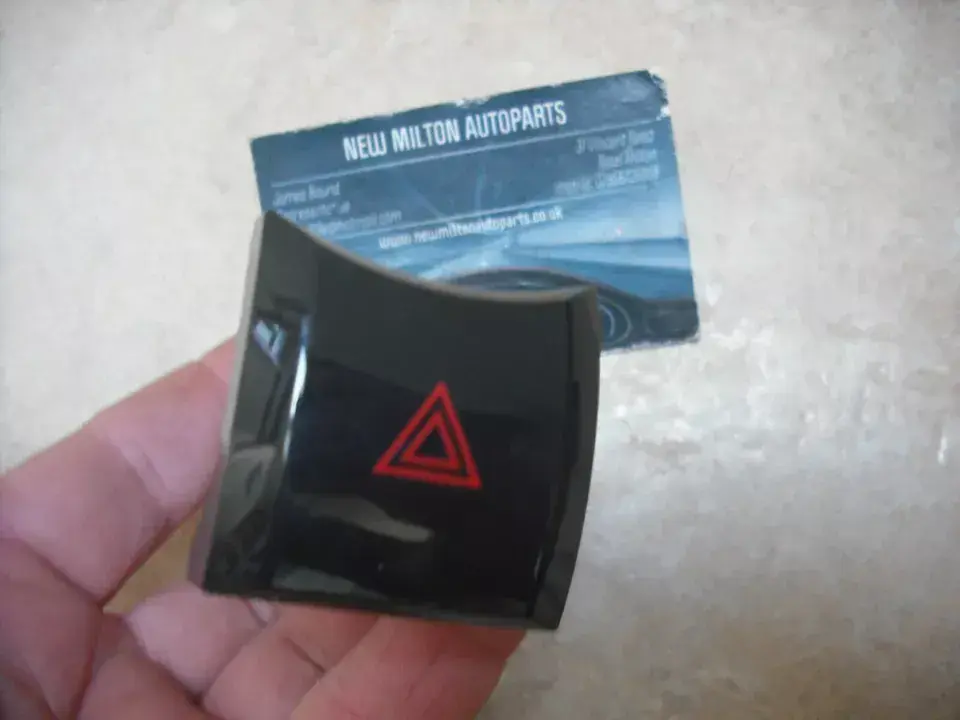 A GENUINE MITSUBISHI i SMART CAR HAZARD WARNING LIGHT SWITCH