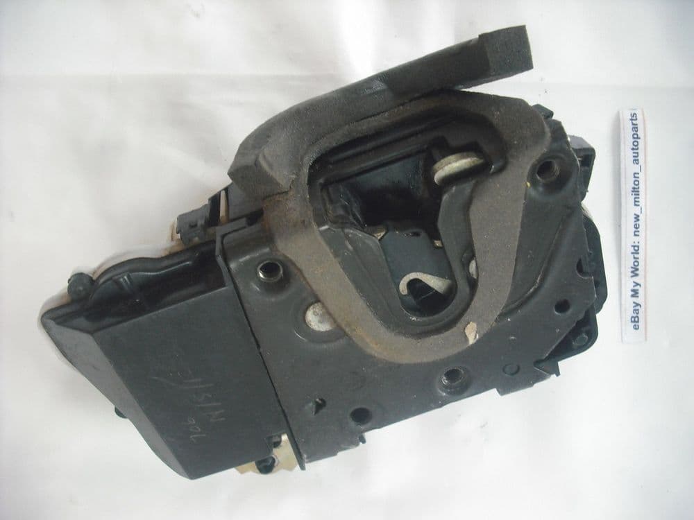 A GENUINE PEUGEOT 607 FRONT DOOR CATCH WITH CENTRAL LOCKING ACTUATOR N ...