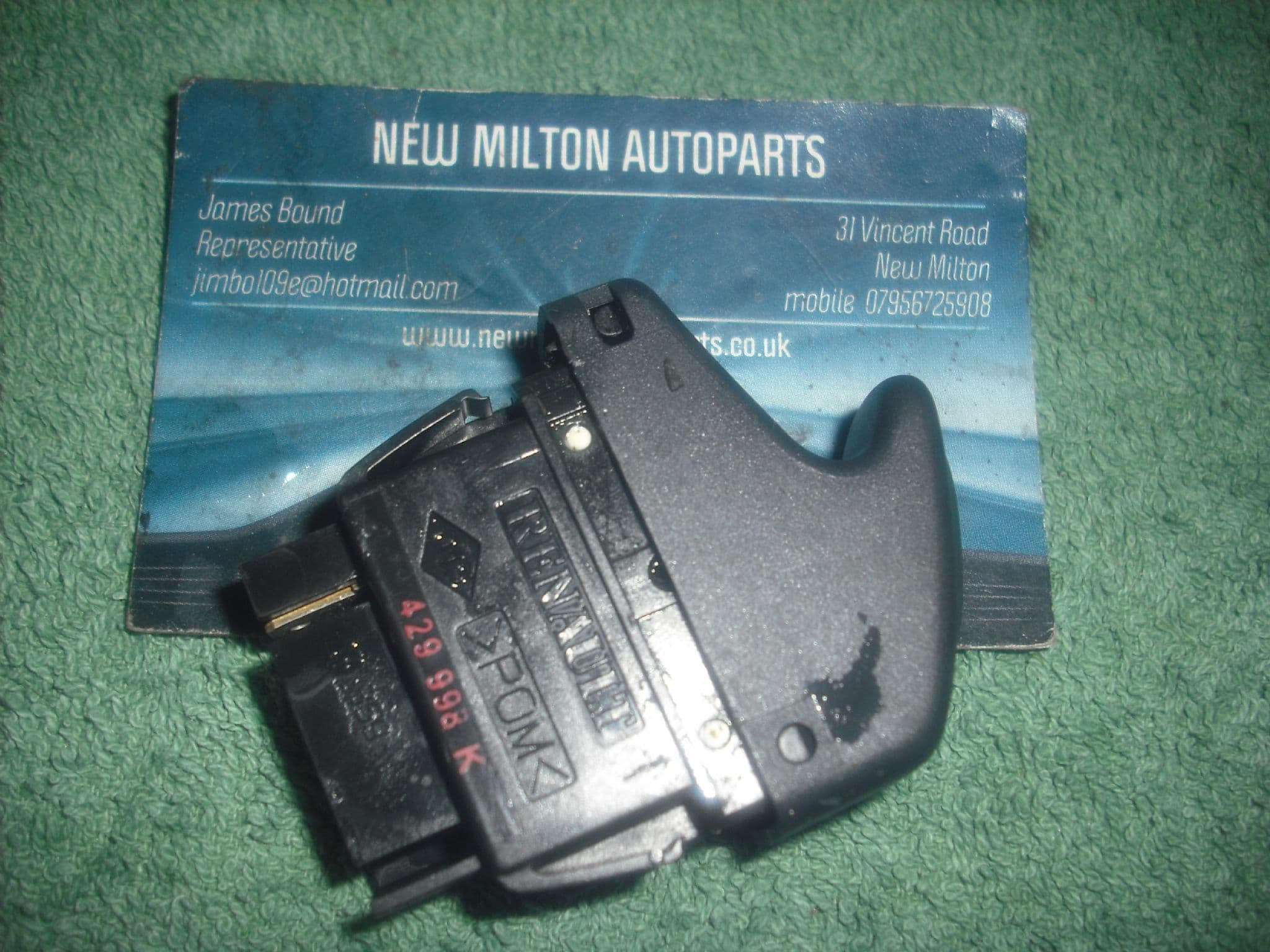 A GENUINE RENAULT MEGANE CONVERTIBLE MK1 PASSENGER DOOR ELECTRIC WINDOW ...