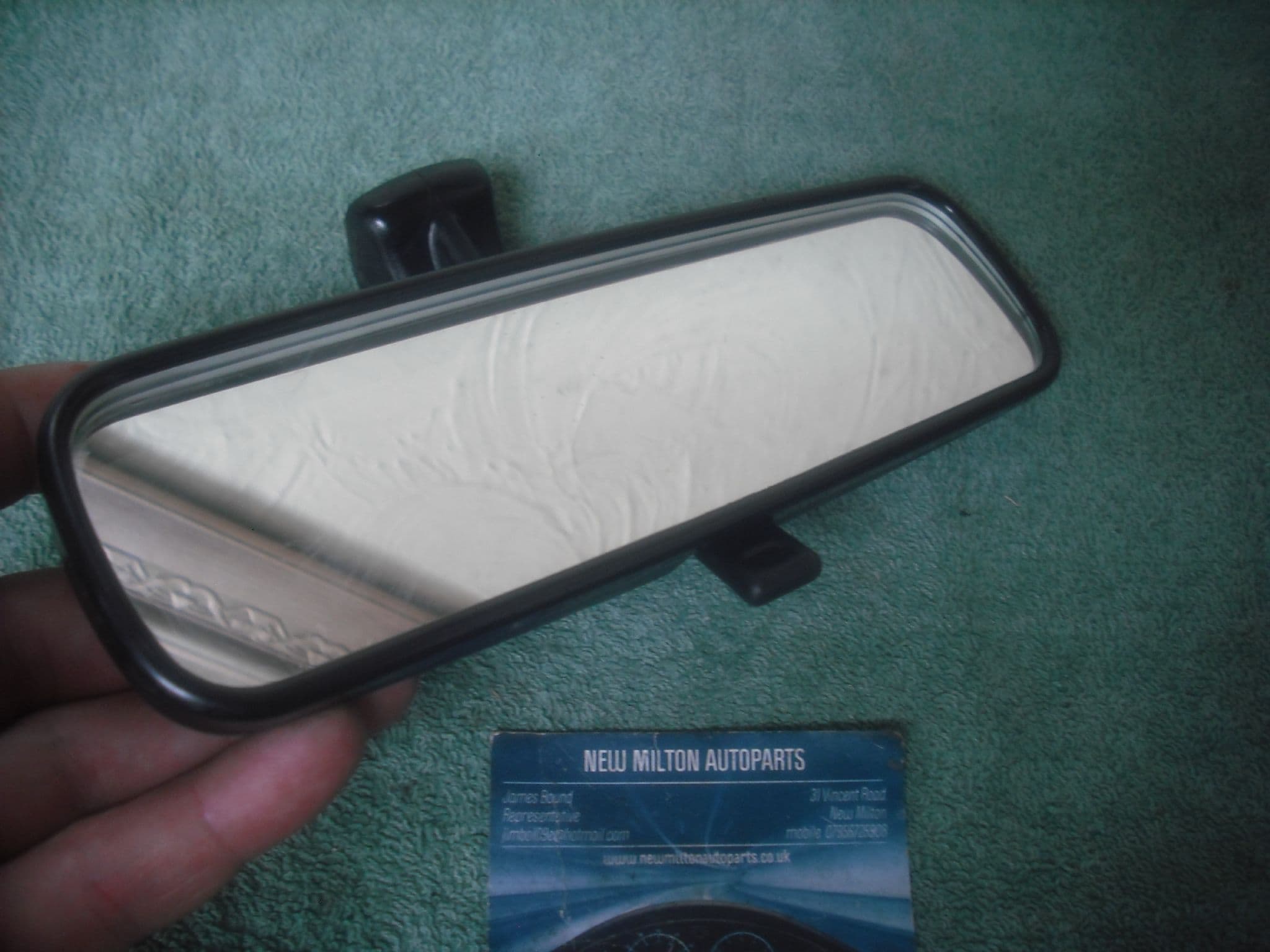 A GENUINE TOYOTA COROLLA INTERIOR REAR VIEW MIRROR