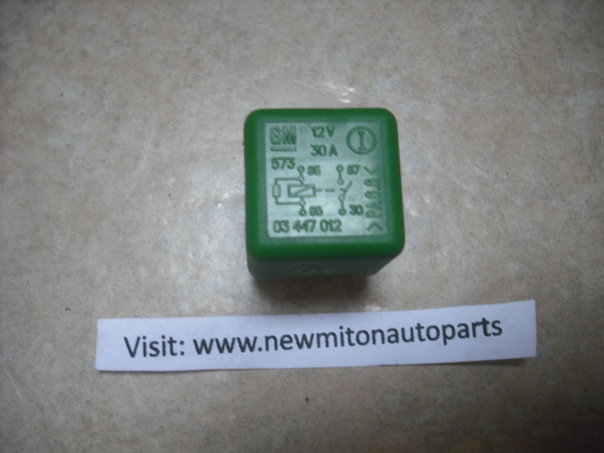 A GENUINE VAUXHALL CORSA C ZAFIRA A GENUINE GM RELAY 12V 30V 03 447 012