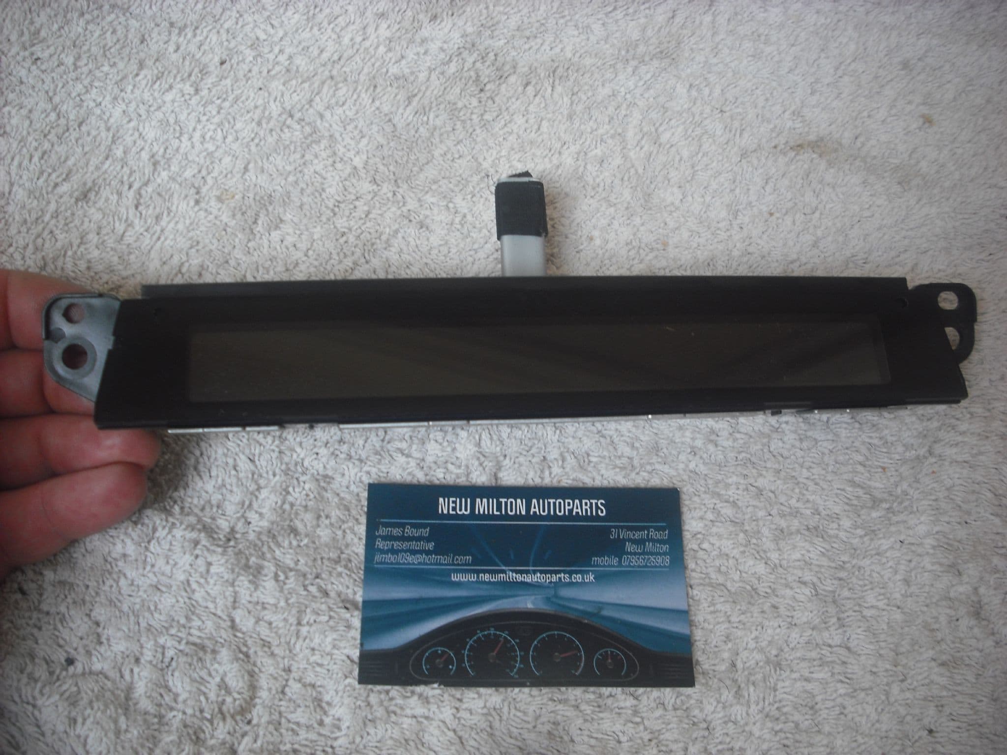 A MAZDA RX8 RX-8 DIGITAL INFORMATION RADIO DISPLAY SCREEN 14789600