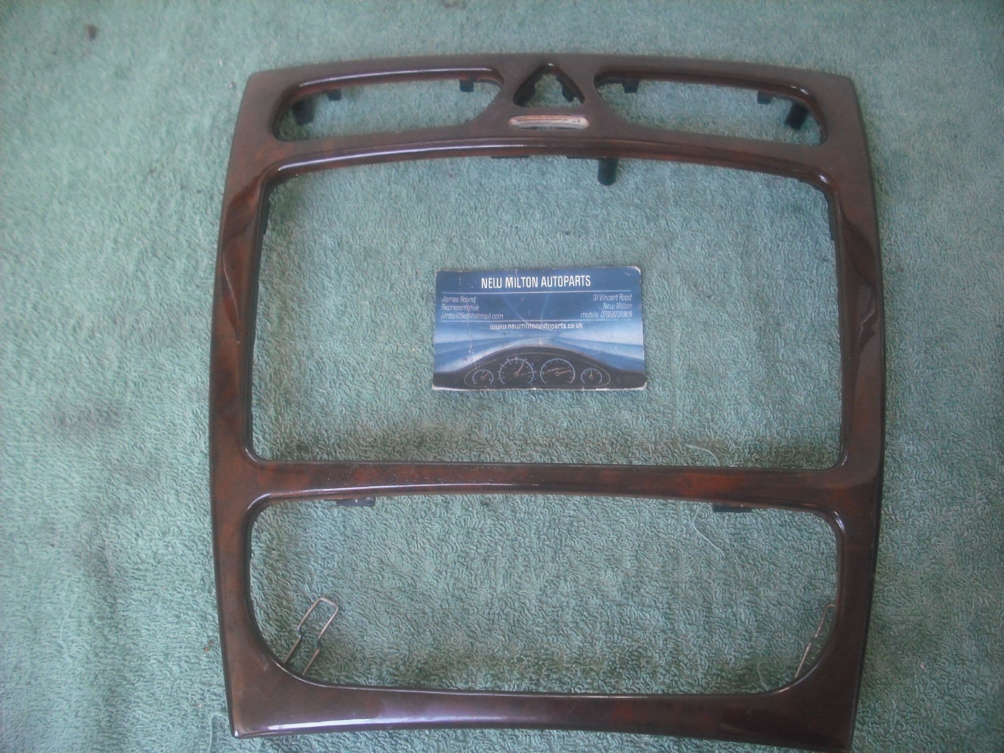 A203 680 4639 A GENUINE MERCEDES W203 C CLASS WOOD FACED CENTER DASH ...