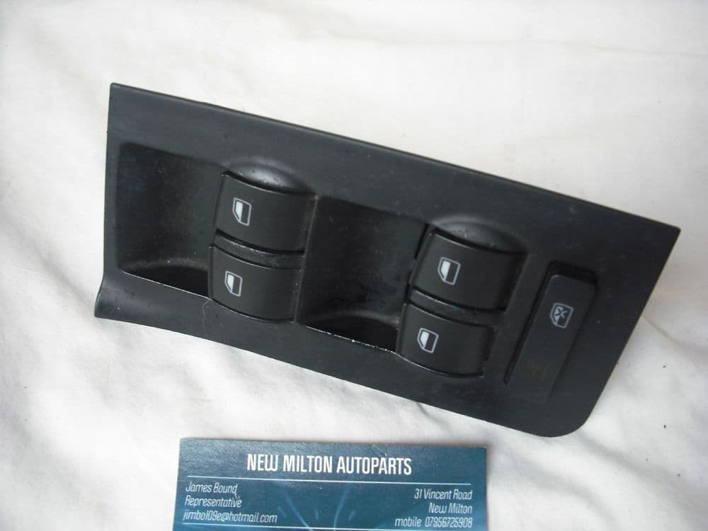ANT DX 4B2059522 AUDI A6 C5 4B DRIVERS DOOR ELECTRIC WINDOW SWITCHES ...