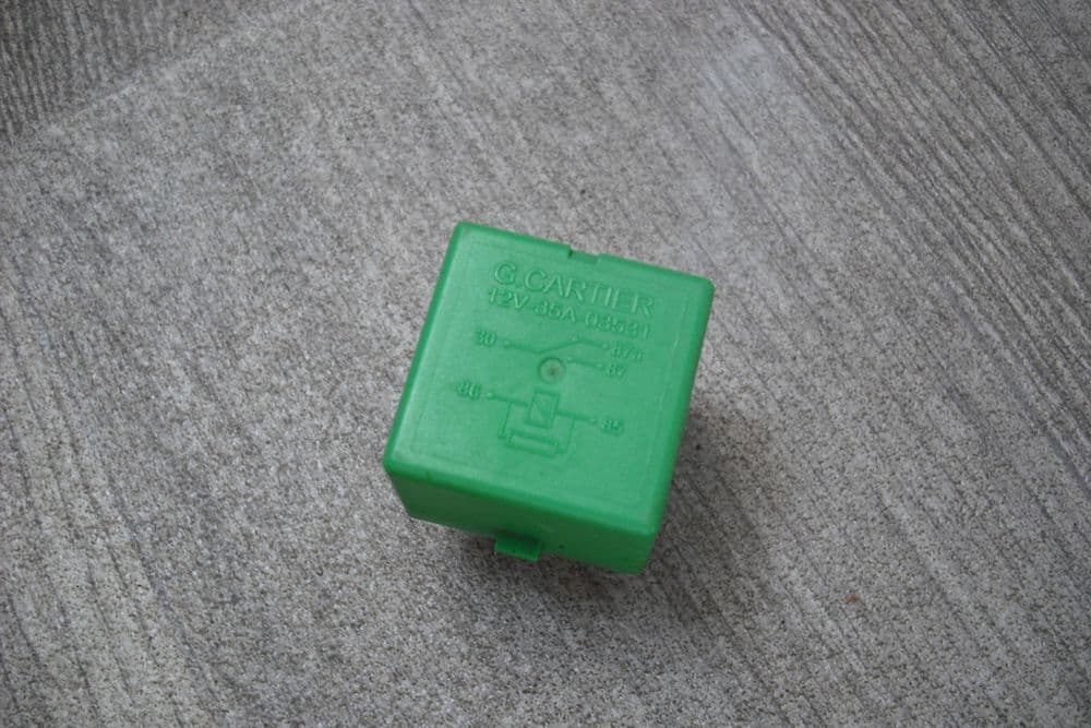 CARTIER 12V-35A-03531 CITROEN C4 GRAND PICASSO GREEN RELAY