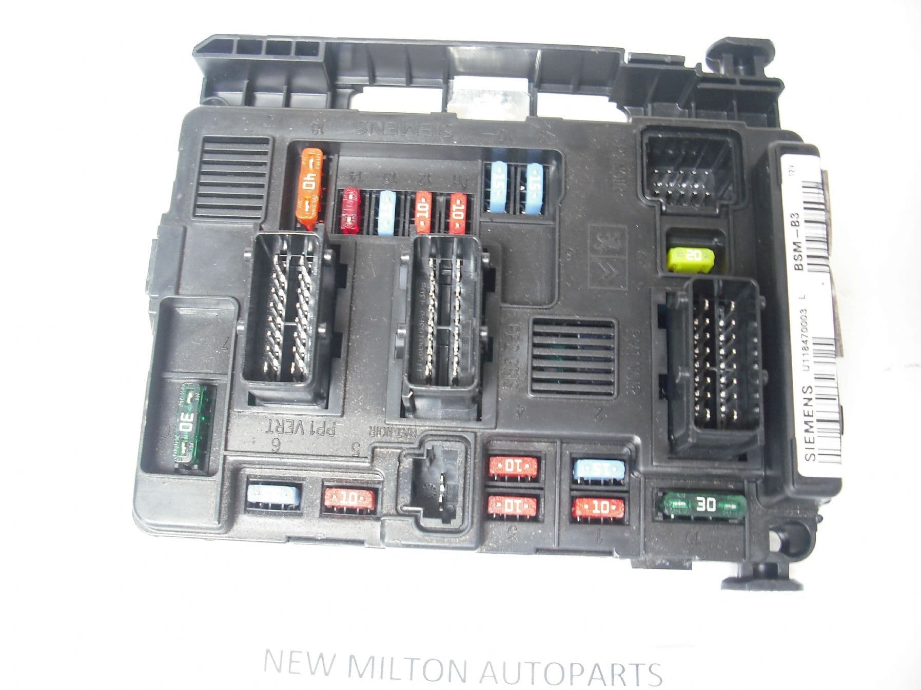 CITROEN C2 C3 C5 PICASSO FUSE BOX CONTROL MODULE SIEMENS U118470003 L ...