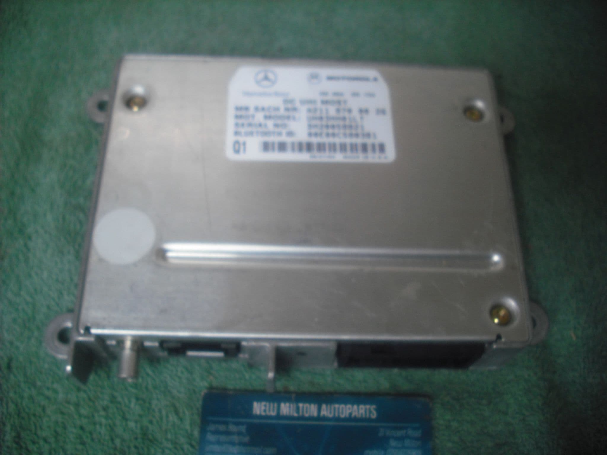 DC UHI MOST A2118700026 UH03MM01LT MERCEDES W211 W203 BLUE TOOTH ...
