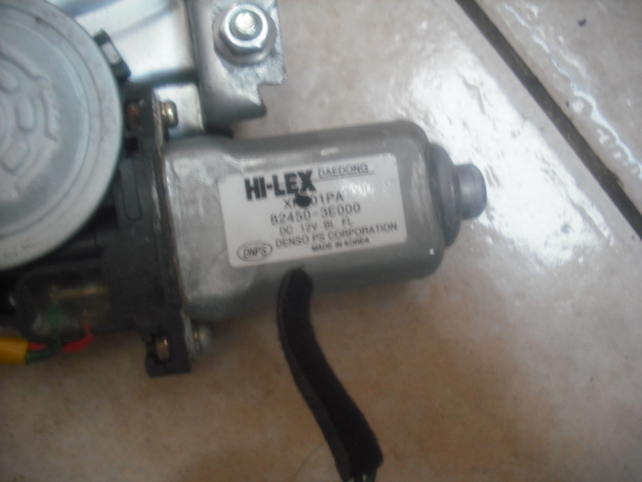 HI-LEX XH602PA 83450-3E000 KIA SORENTO REAR LEFT SIDE NS ELECTRIC ...