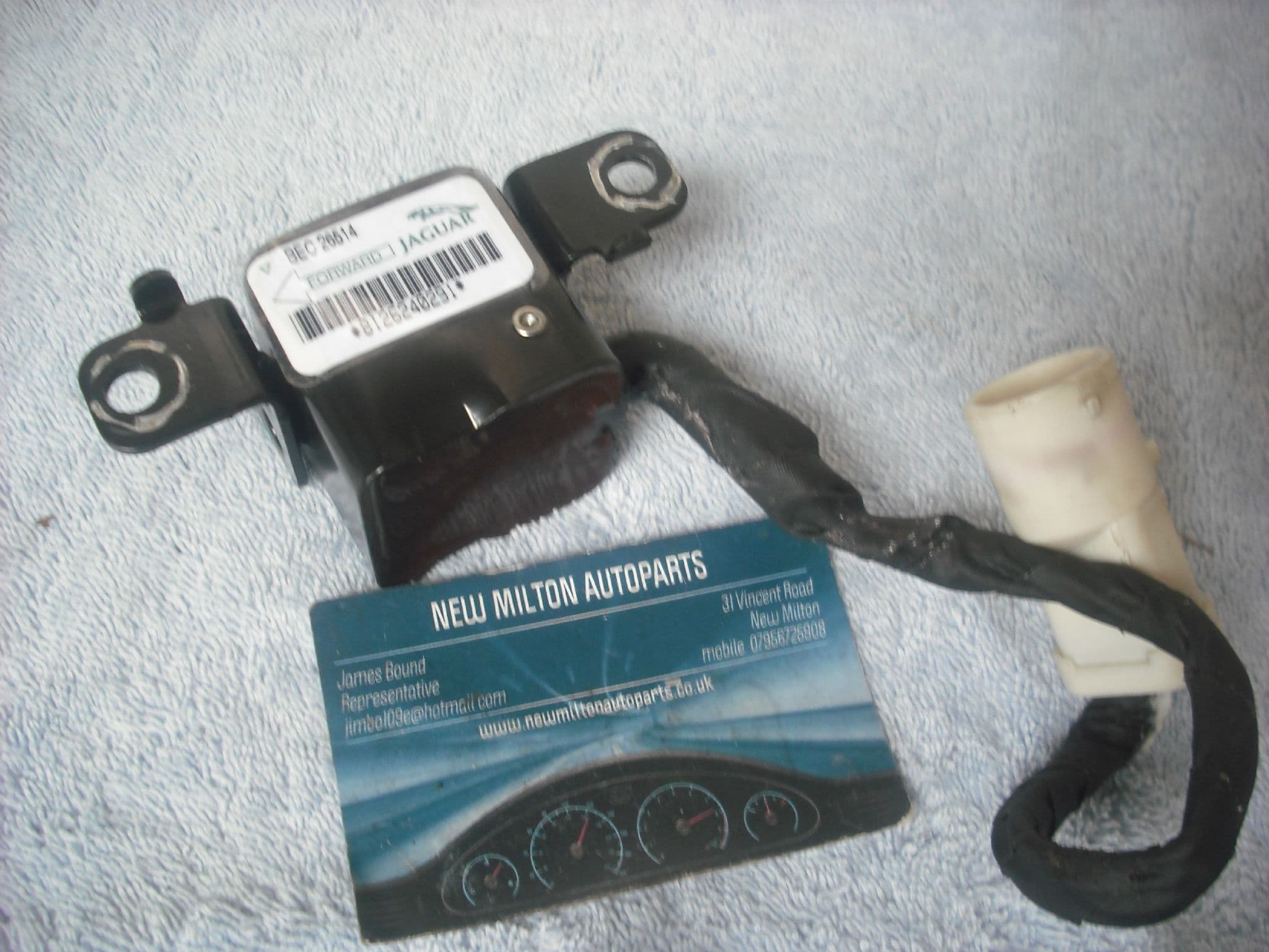 JAGUAR DAIMLER X300 XJ6 FRONT DRIVERS SIDE RH IMPACT CRASH SENSOR ...