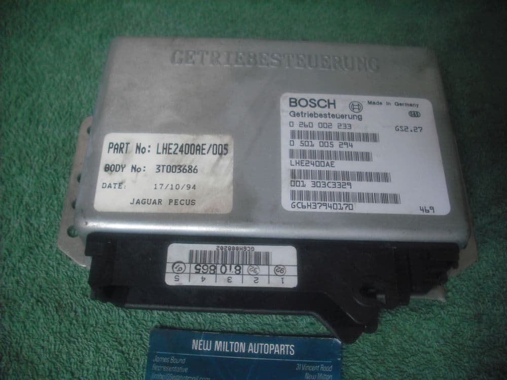 JAGUAR XJ6 X300 AUTO AUTOMATIC TRANSMISSION CONTROL MODULE ECU ...
