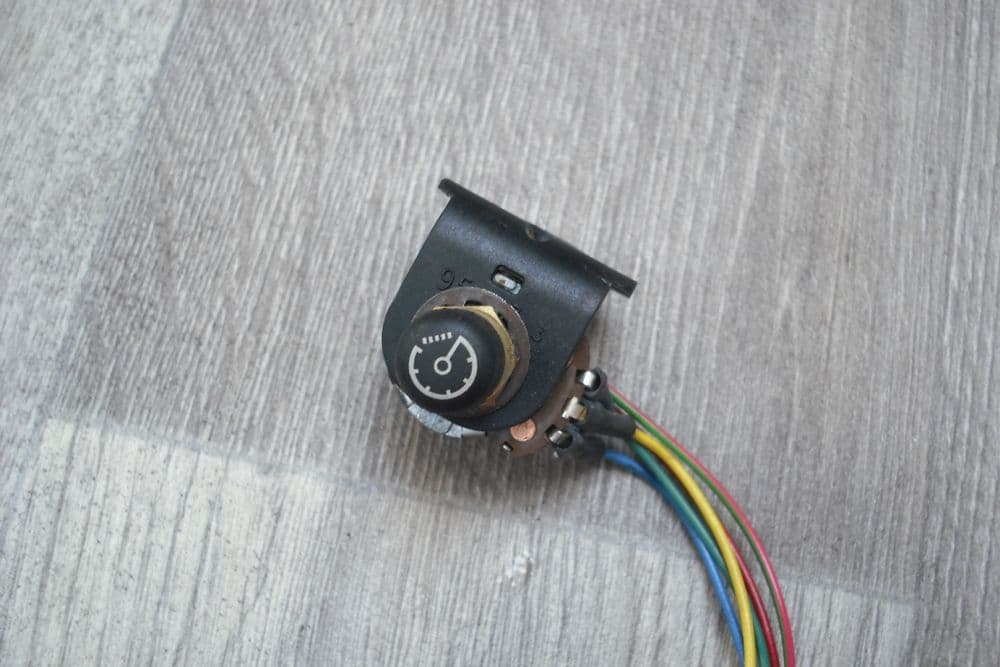 JAGUAR XJ8 X308 DASH LIGHT INSTRUMENT CLUSTER DIMMER SWITCH