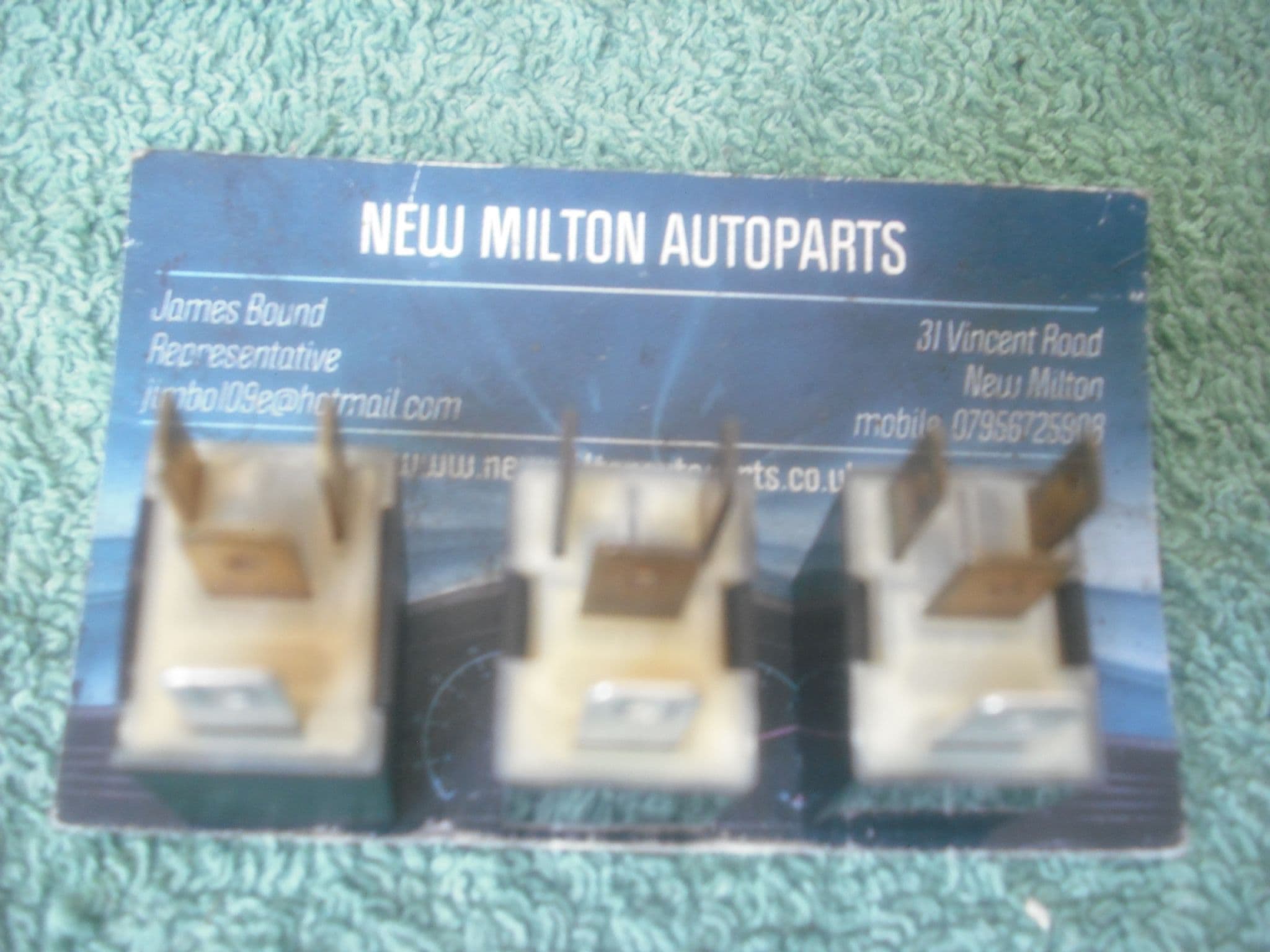 LUCAS GM 90229206 3 GENUINE SAAB 9000 900 BLACK RELAYS